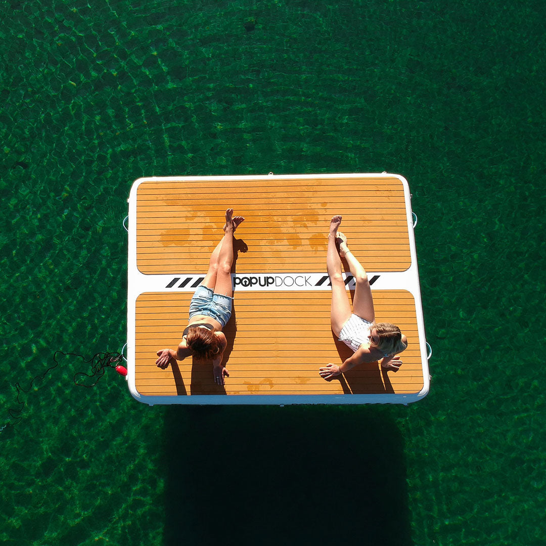 POP UP DOCK - Inflatable Dock - Party Barge - 60 Day Guarantee – Native33