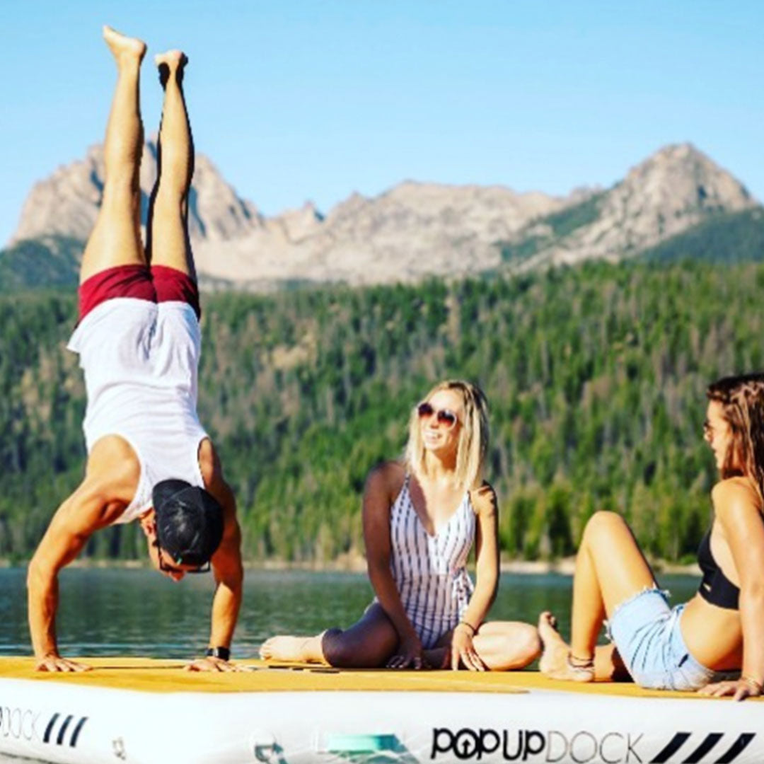 POP UP DOCK - Inflatable Dock - Party Barge - 60 Day Guarantee – Native33